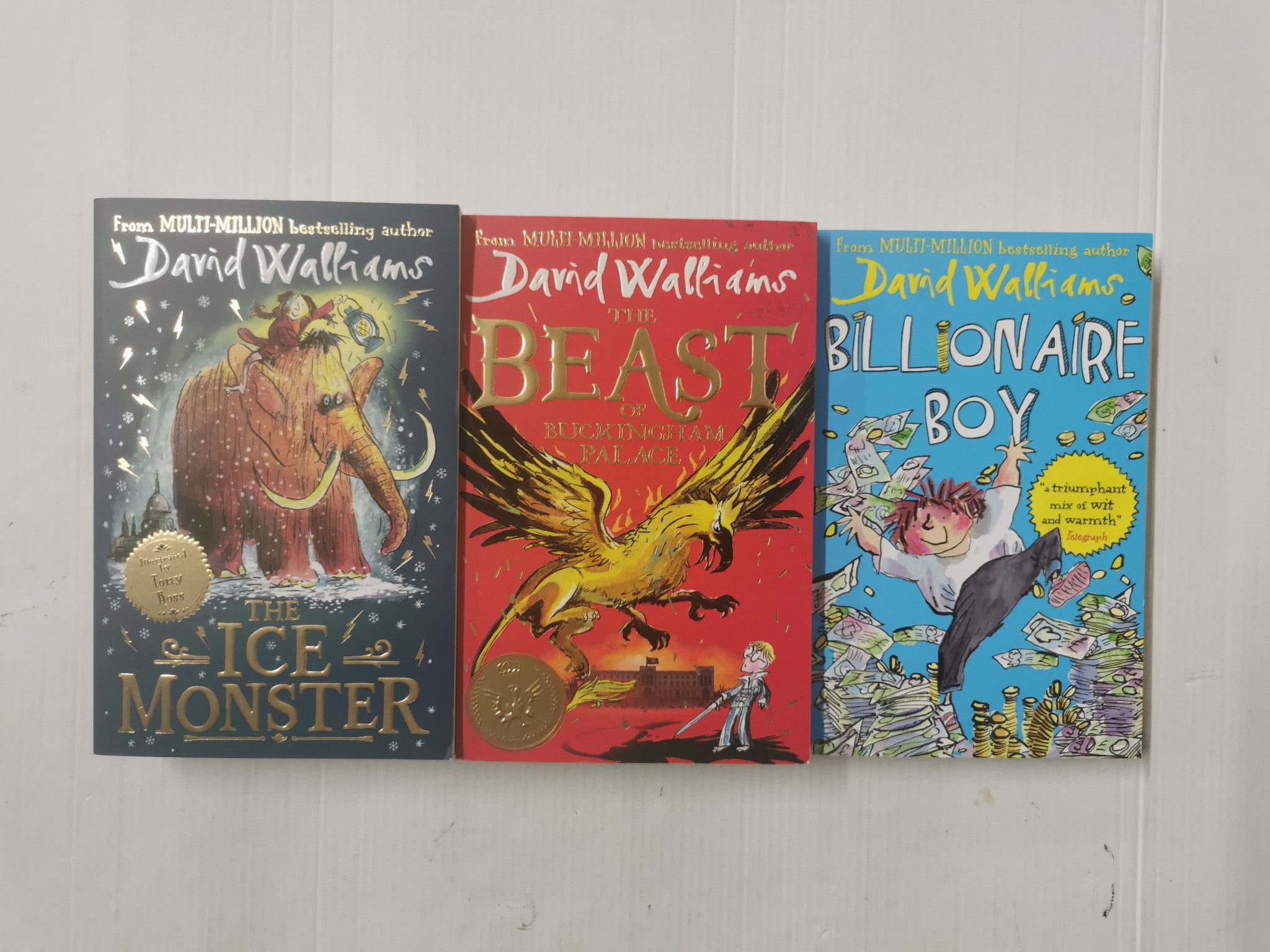 David Walliams: The Ice Monster, Billionaire Boy, The Beast of ...