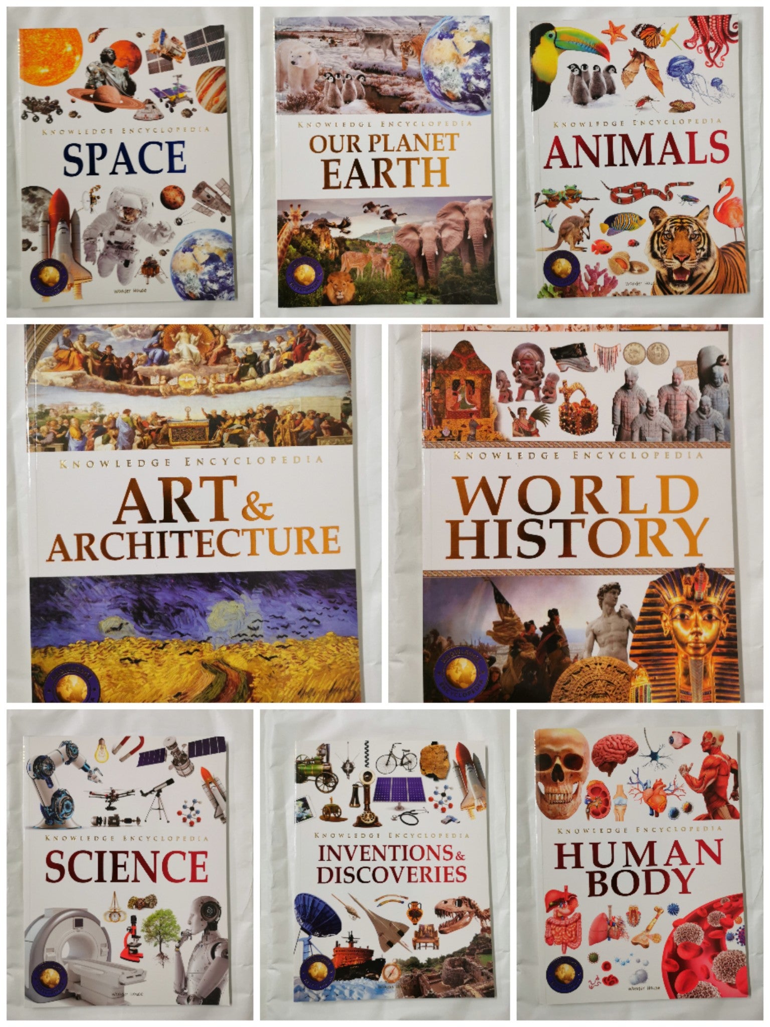 Knowledge Encyclopedia - Boxset of 8 Books for Children (Knowledge ...