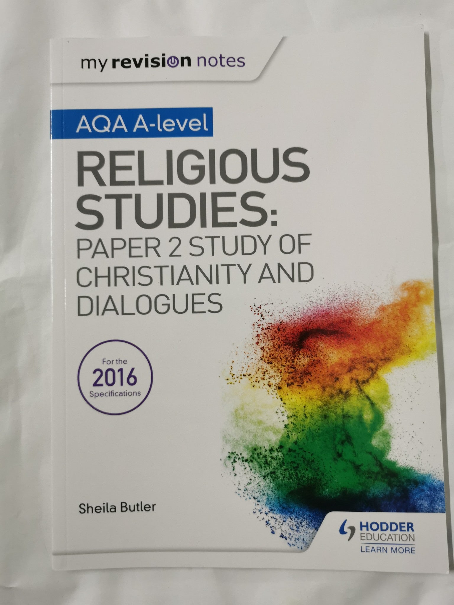 My Revision Notes AQA A-level Religious Studies Sheila Butler ...