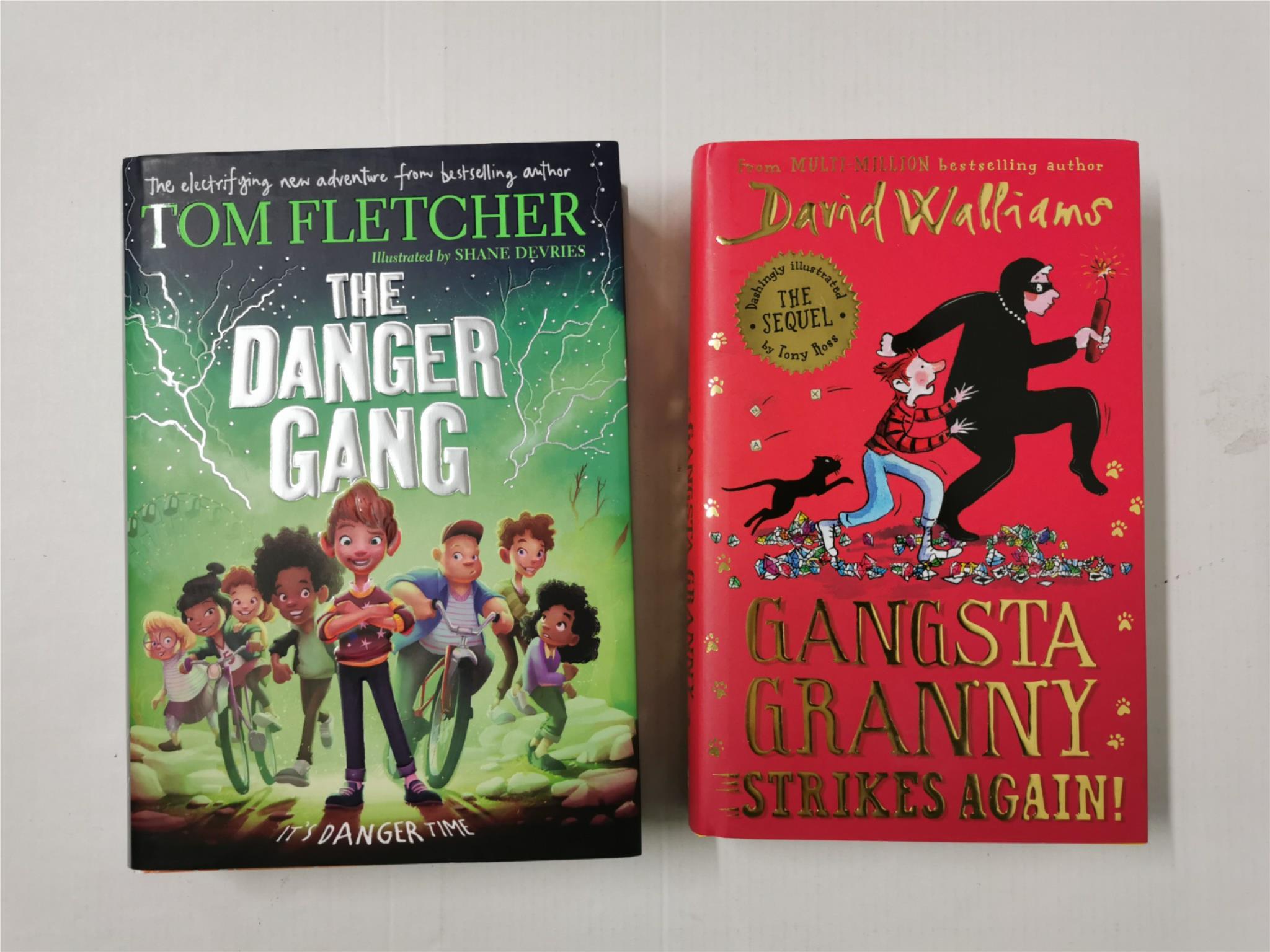 The Danger Gang by Tom Fletcher & Gangsta Granny Strikes Again By David ...