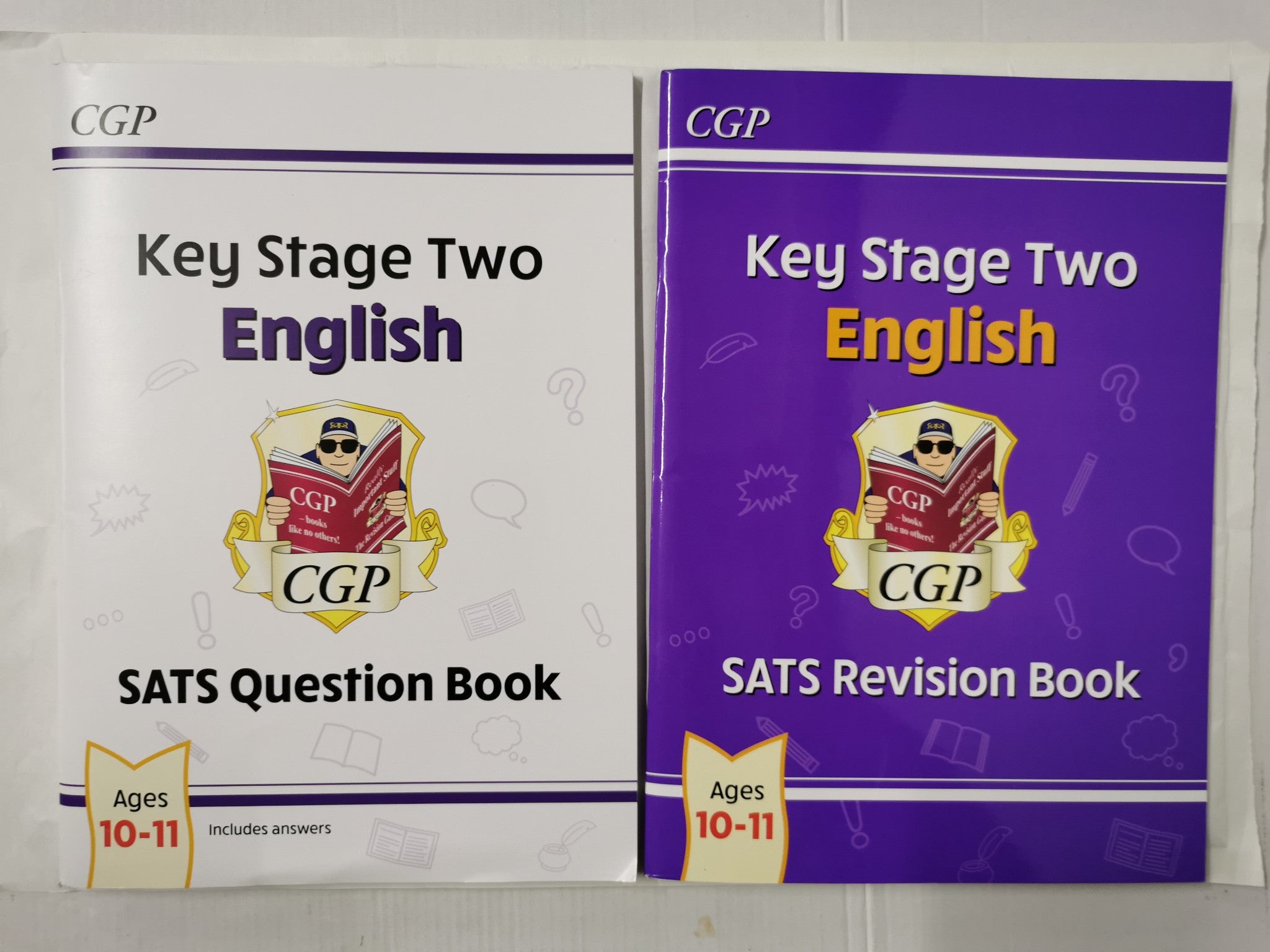 Bundle of 2 Key Stage 2 English Revision & Question Books by CGP Books ...